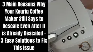 Keurig Still Says Descale After Descaling – 3 Main Reasons and 2 Easy Solutions - CoffeeCherish