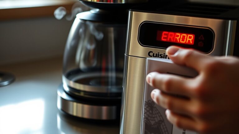Cuisinart Coffee Maker Displaying an “Error” Message? Common Fixes for ...