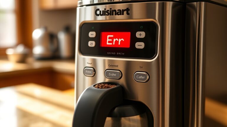 Cuisinart Grind & Brew Displaying an “Err” Message? What It Means and ...